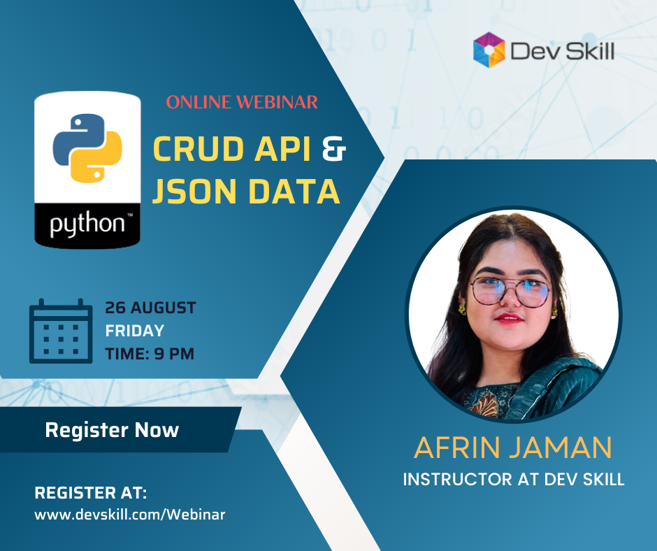Dev Skill - Python Crud API & Json Data Dev Skill - Python Crud API & Json Data